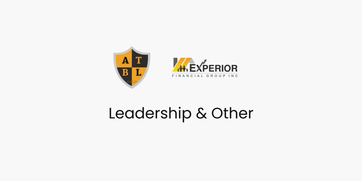 Goal Setting — ATBL - Training