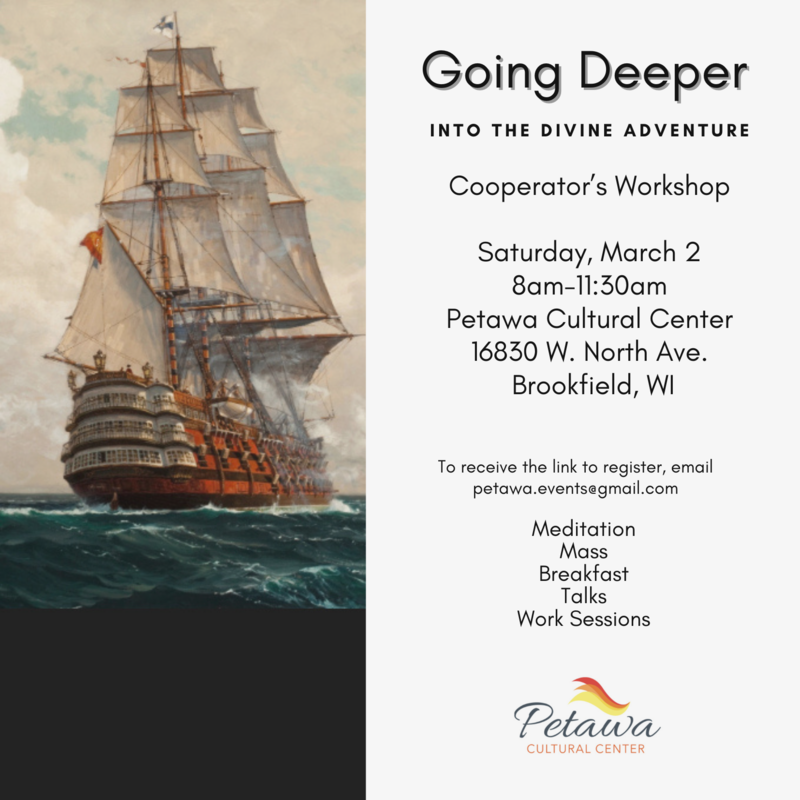 Cooperator Workshop “Going Deeper” Into the Divine Adventure — Petawa Events